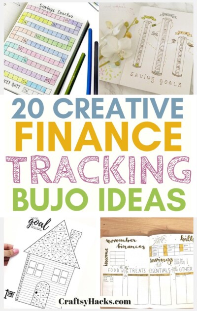 20 Creative Finance Tracking Bullet Journal Ideas - Craftsy Hacks