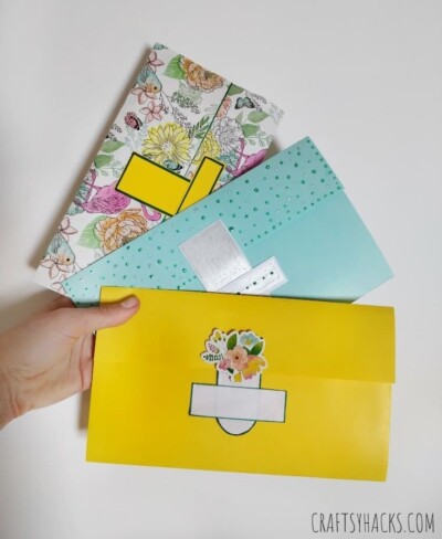 DIY Paper Wallets for Kids to Make - Craftsy Hacks