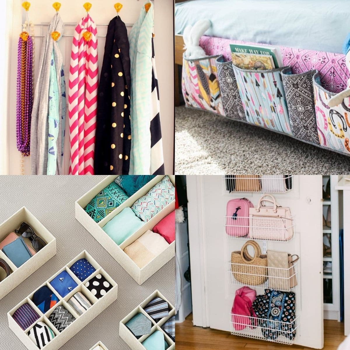 20 Small Bedroom Organizing Ideas No Drilling Craftsy Hacks