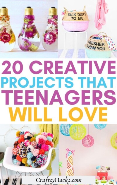 21 Cute DIY Projects For Teenagers - Craftsy Hacks