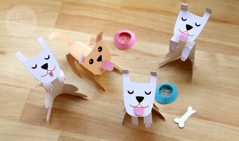 27 Dog Crafts for Kids To Have Fun - Craftsy Hacks
