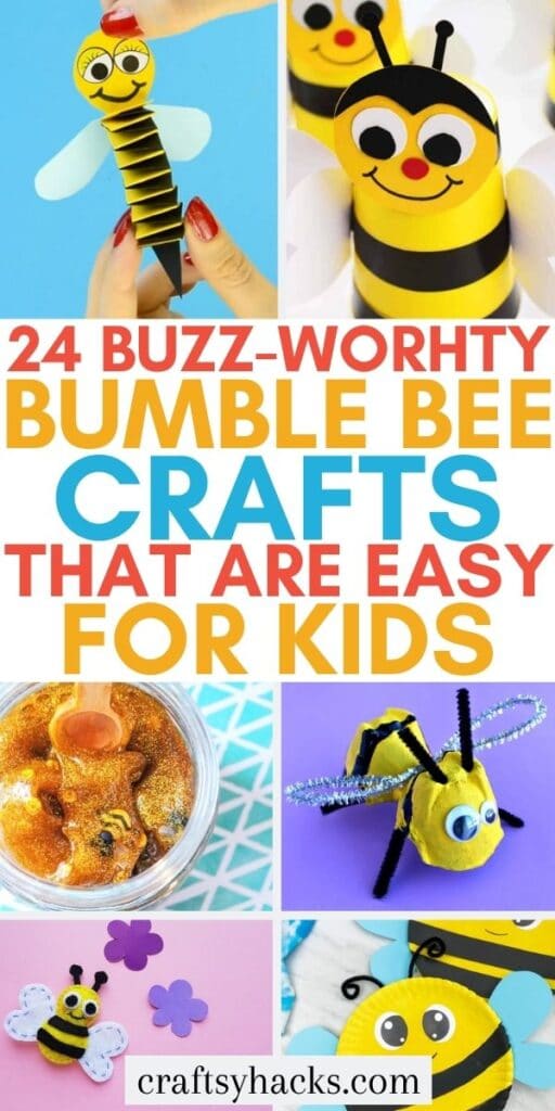 24 Bee Crafts for Kids to Try - Craftsy Hacks