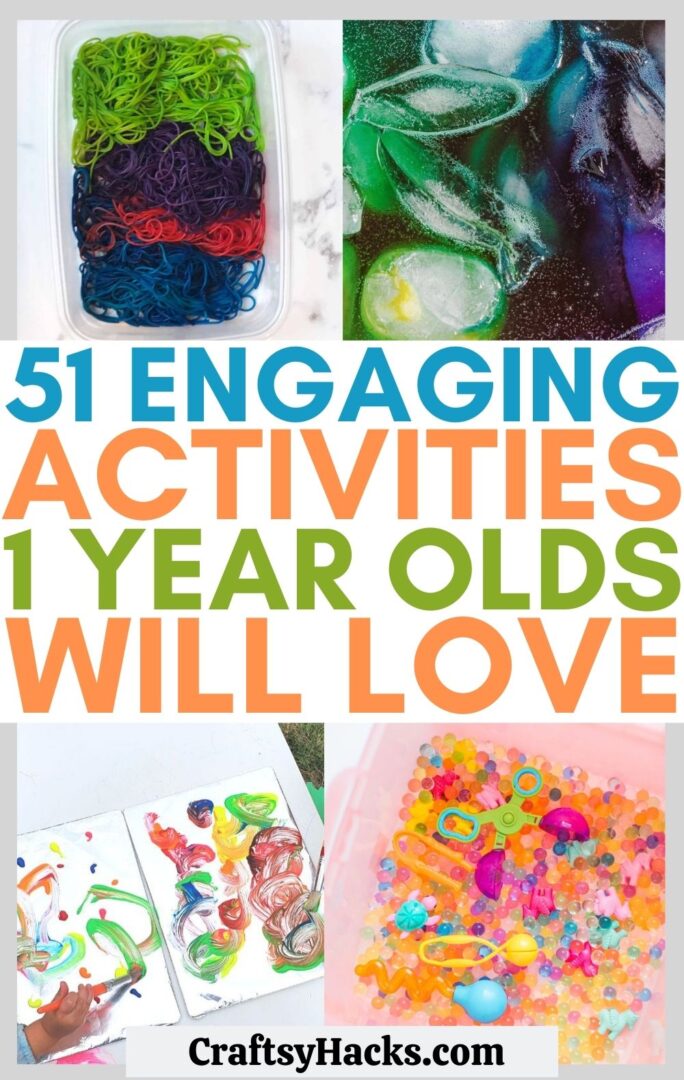 51 Engaging Activities for 1-Year-Olds - Craftsy Hacks