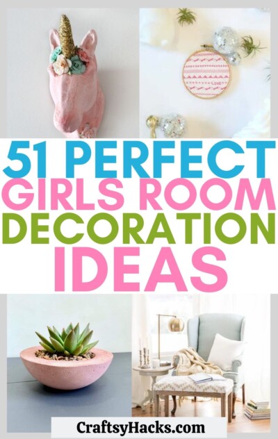 51 Cute Room Decoration Ideas for Girls - Craftsy Hacks