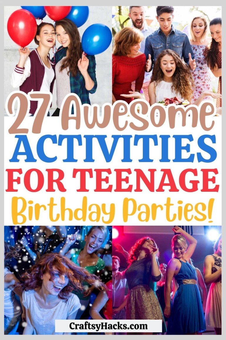 27 Teen Birthday Party Activities - Craftsy Hacks