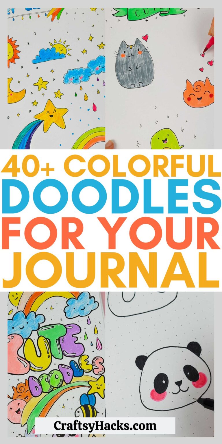 40+ Cute Doodles for Your Journal - Craftsy Hacks