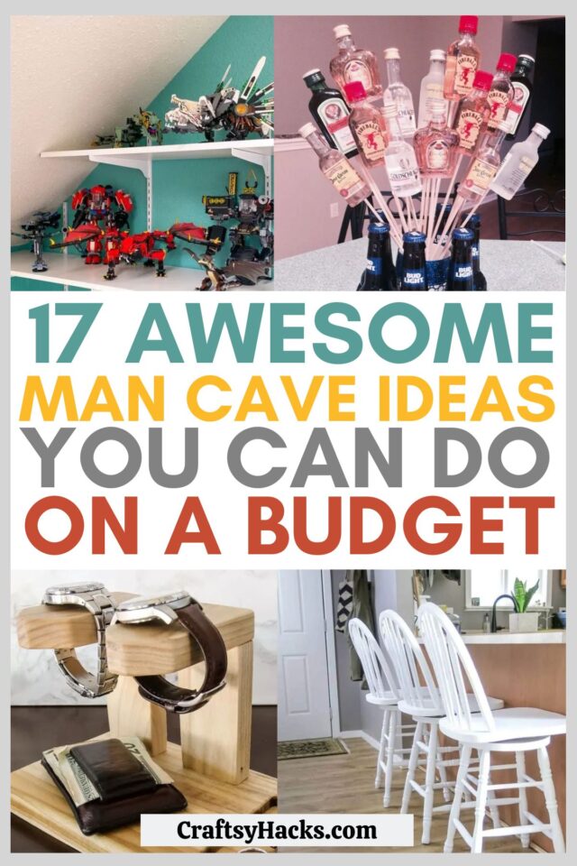 17 DIY Ideas for Man Cave - Craftsy Hacks