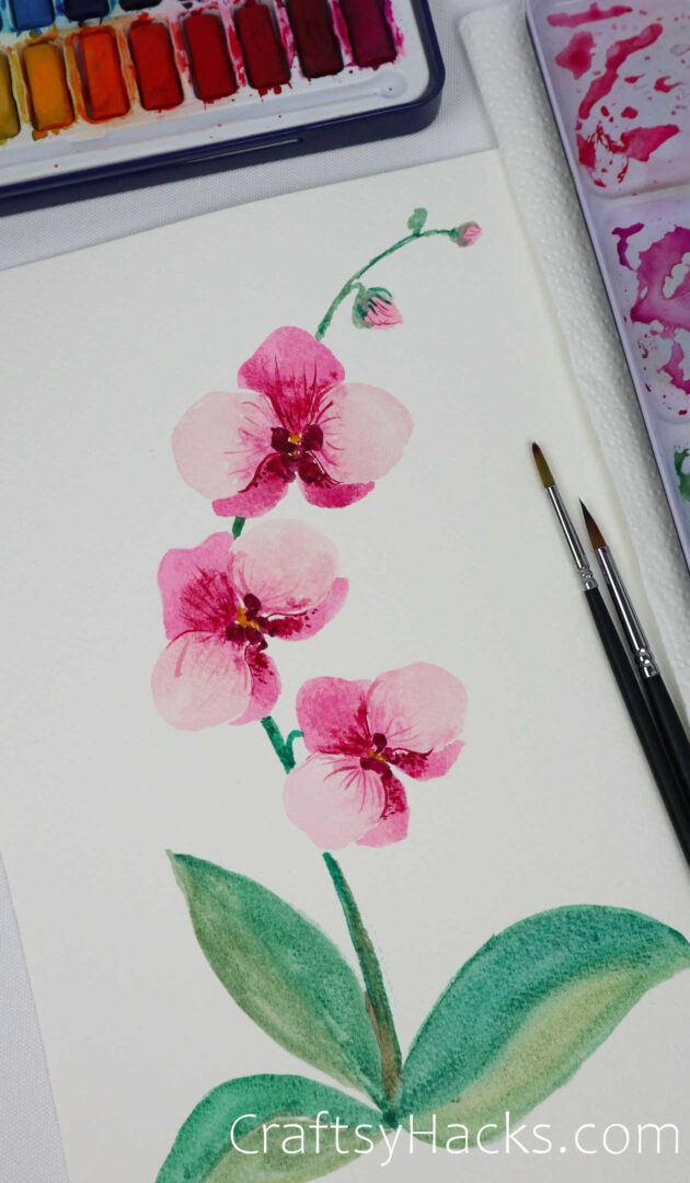 21 Easy Watercolor Flower Painting Ideas - Craftsy Hacks