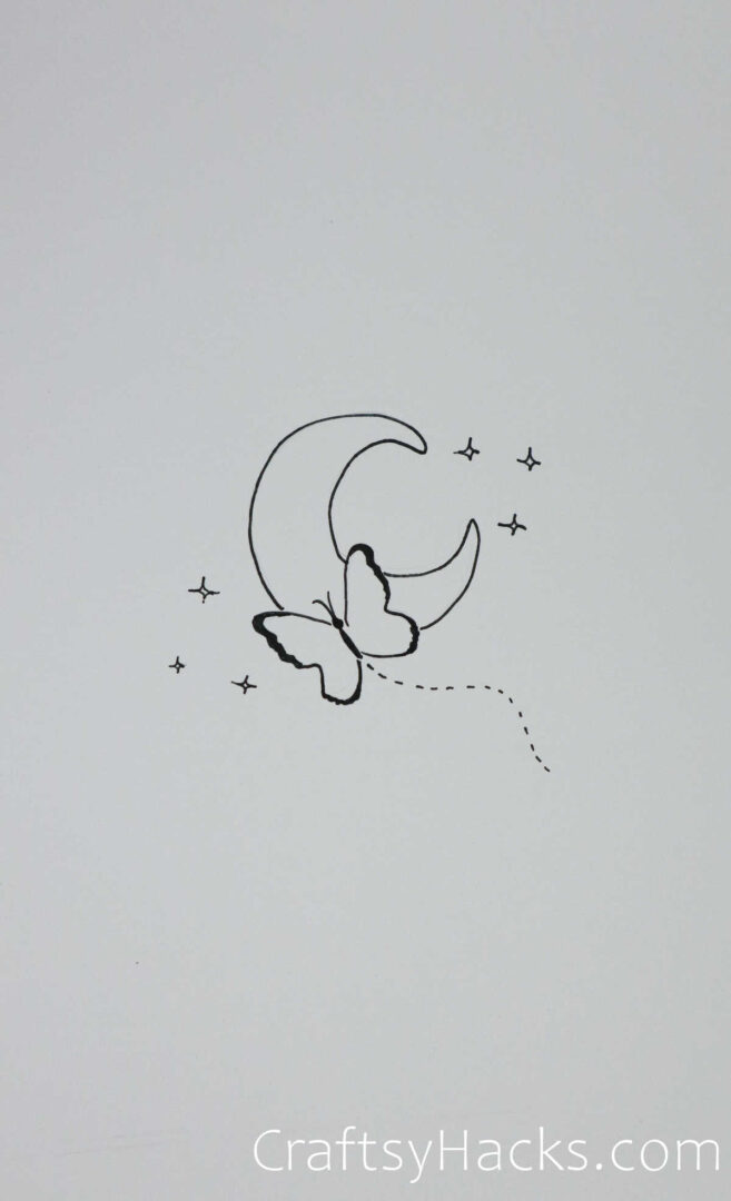 21 Butterfly Drawing Ideas - Craftsy Hacks