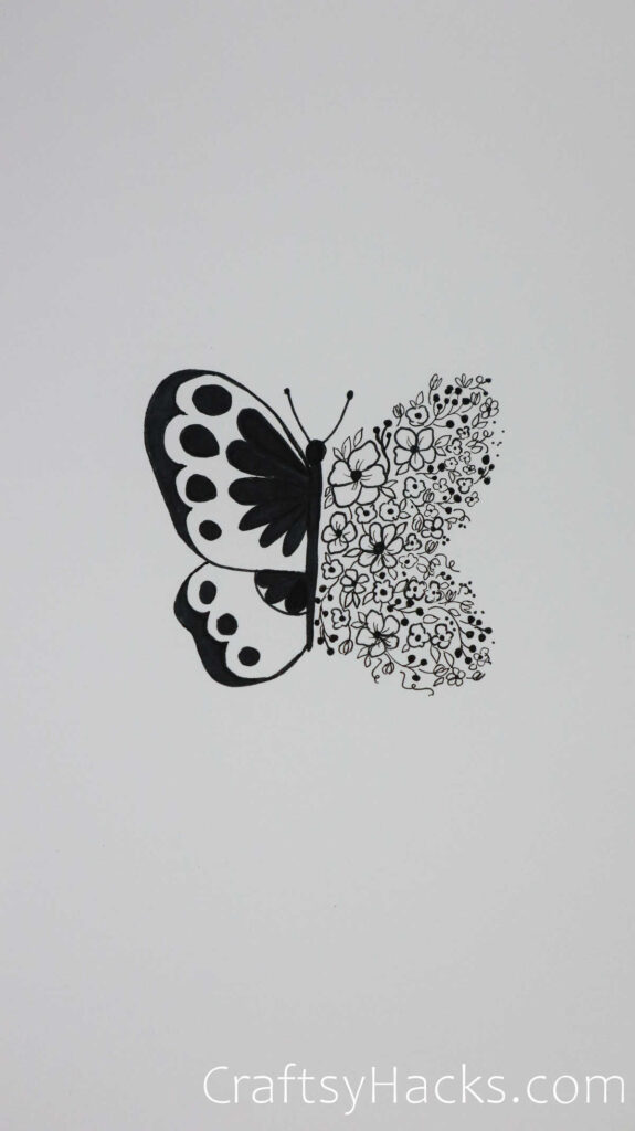 21 Butterfly Drawing Ideas - Craftsy Hacks