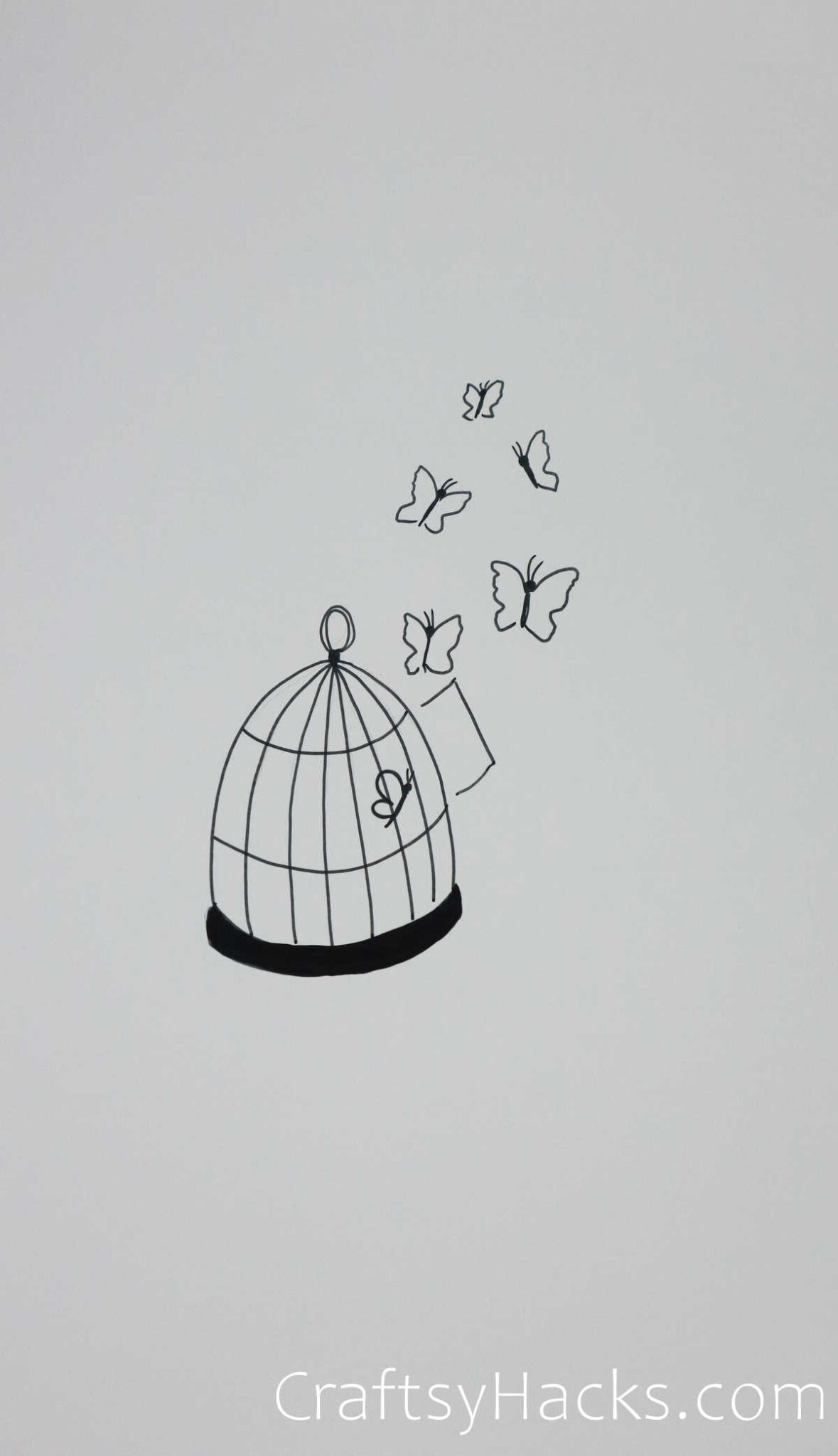 21 Butterfly Drawing Ideas - Craftsy Hacks