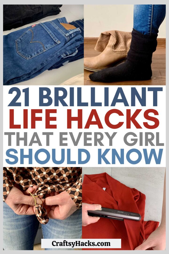 21 Life Hacks Every Girl Needs - Craftsy Hacks