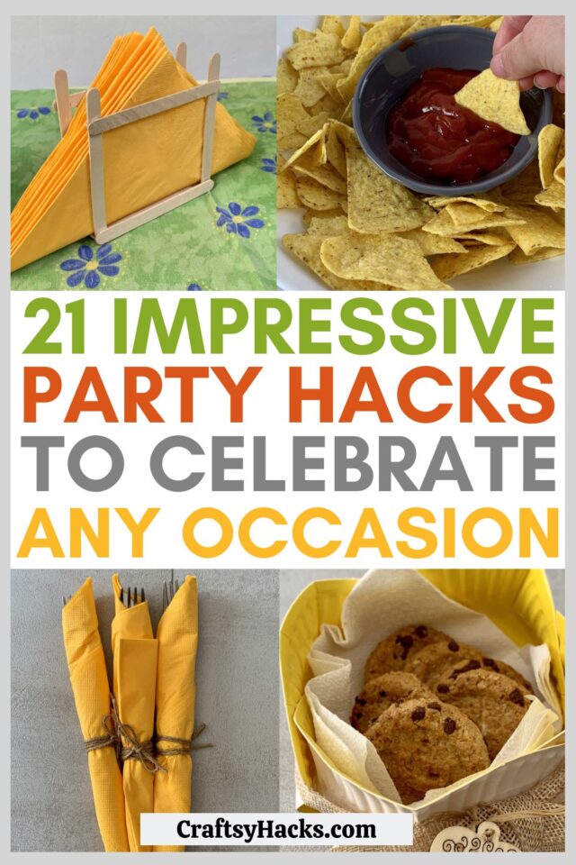 21 Fun Party Hacks - Craftsy Hacks