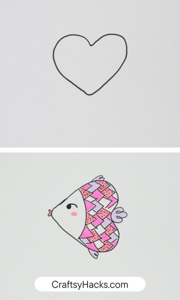 21 Easy Fish Drawing Ideas - Craftsy Hacks