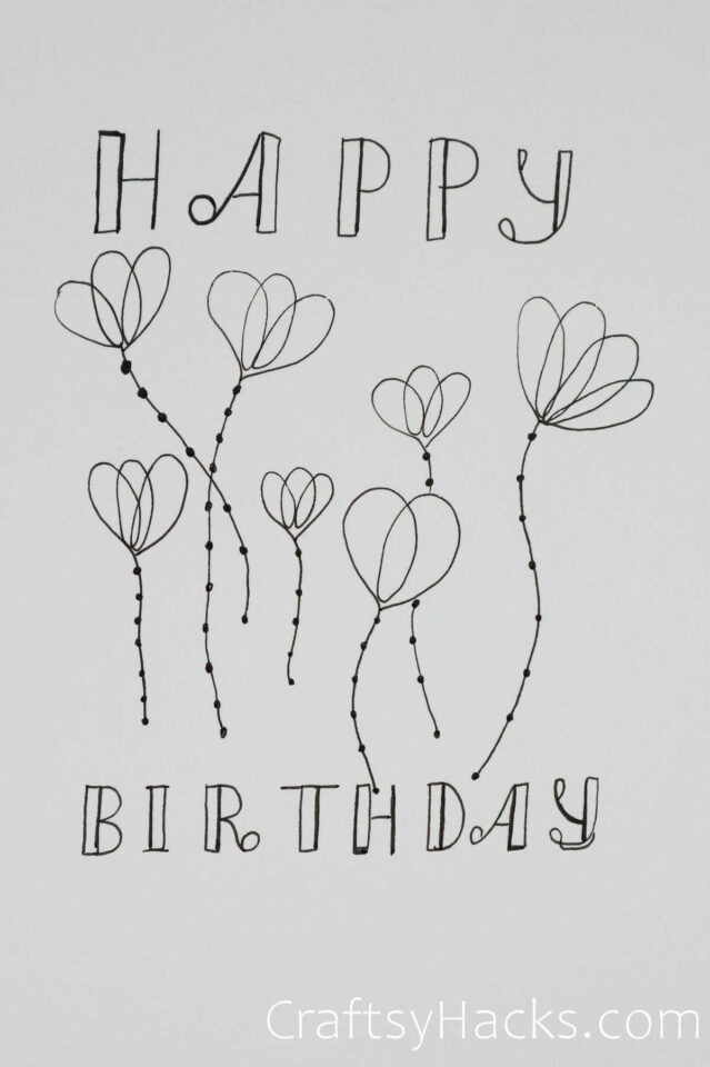 30 Best Happy Birthday Doodle Ideas - Craftsy Hacks