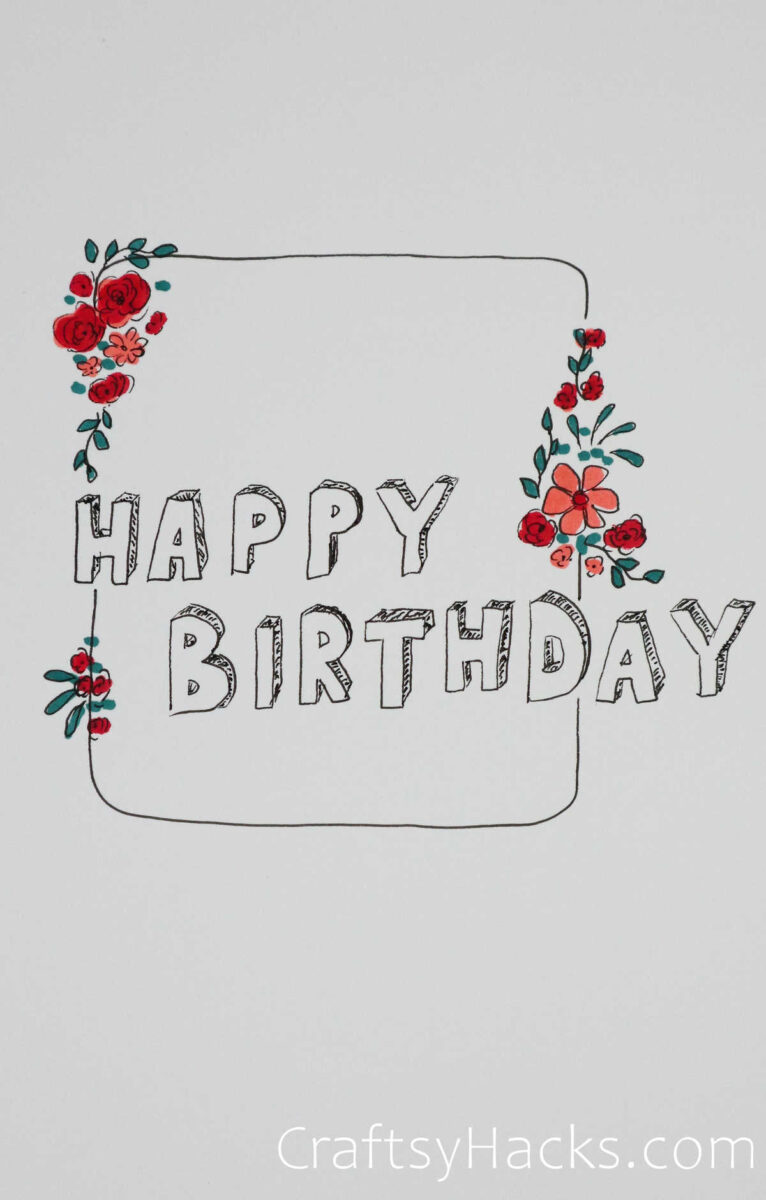 30 Best Happy Birthday Doodle Ideas - Craftsy Hacks