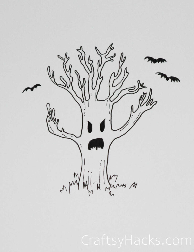 21 Spooky Halloween Drawing Ideas - Craftsy Hacks