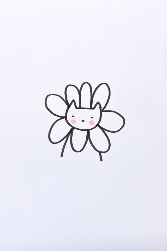 31 Easy Flower Drawing Ideas - Craftsy Hacks