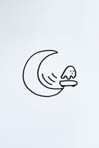 31 Easy Moon Drawing Ideas - Craftsy Hacks