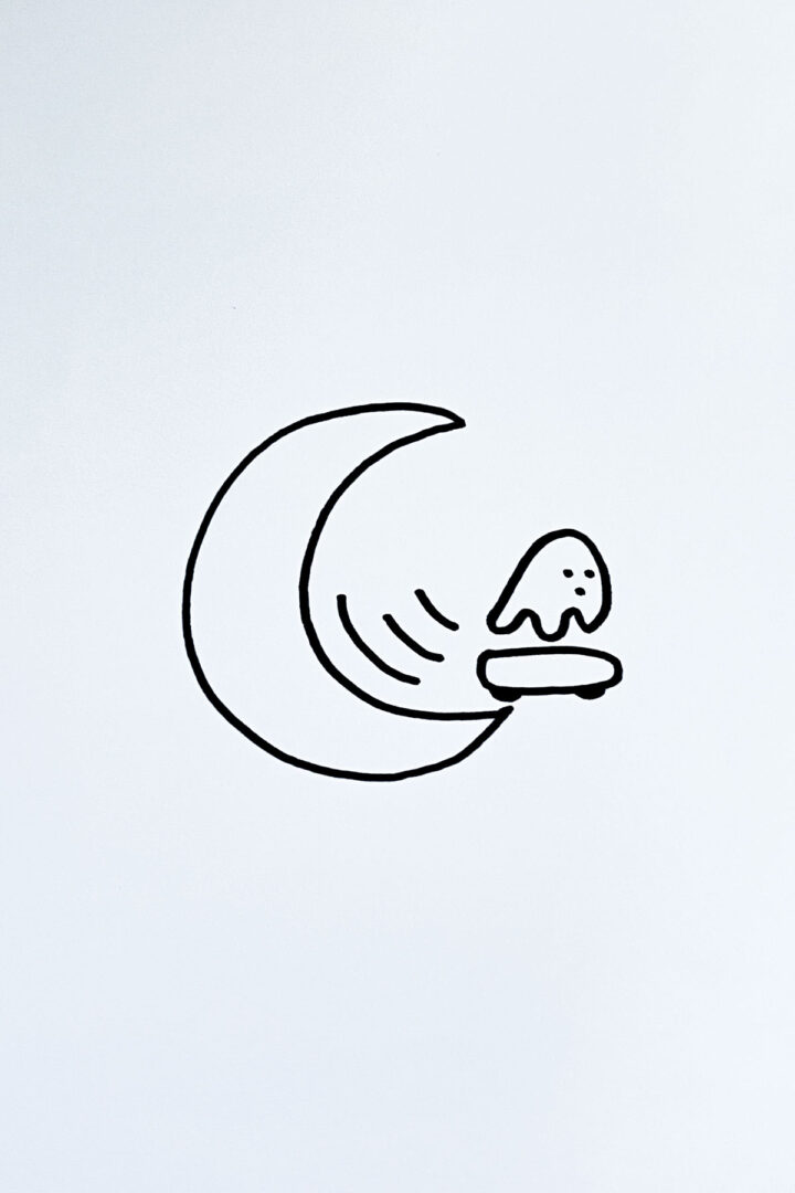 31 Easy Moon Drawing Ideas - Craftsy Hacks