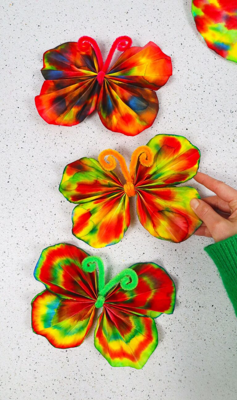 Coffee Filter Butterflies - Craftsy Hacks