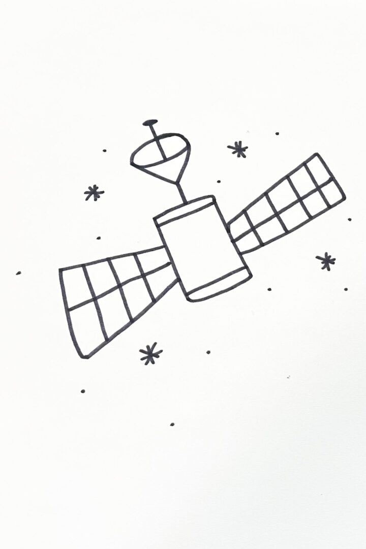 31 Outer Space Drawing Ideas - Craftsy Hacks