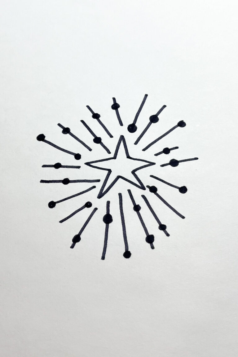 31 Easy Star Drawing Ideas - Craftsy Hacks