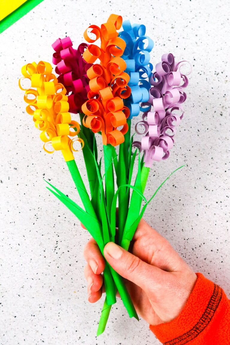 DIY Paper Hyacinths - Craftsy Hacks