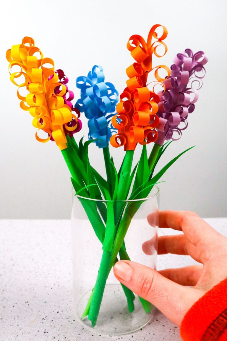 DIY Paper Hyacinths - Craftsy Hacks