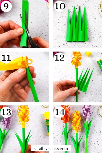 DIY Paper Hyacinths - Craftsy Hacks