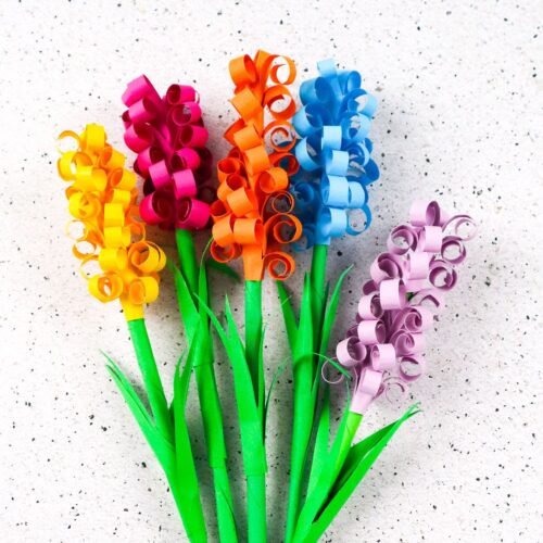 DIY Paper Hyacinths - Craftsy Hacks