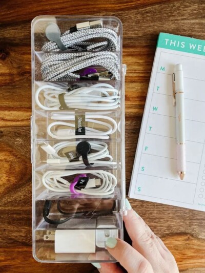17 Easy Ways to Organize Cables - Craftsy Hacks