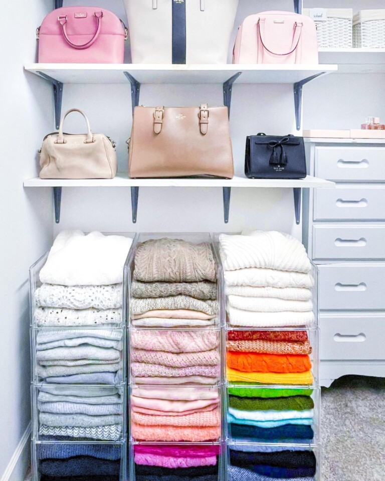31 Small Walk-in Closet Organizing Ideas You Need - Craftsy Hacks