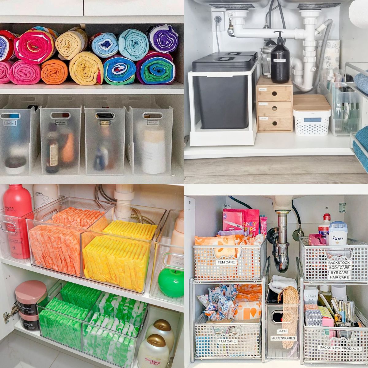27 Brilliant Ways to Organize Under the Bathroom Sink - Craftsy Hacks