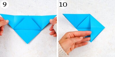 Origami Corner Bookmark - Craftsy Hacks