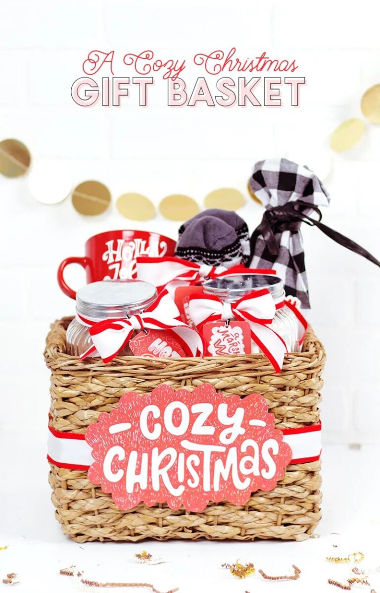 17 Christmas Basket Ideas for Sister - Craftsy Hacks
