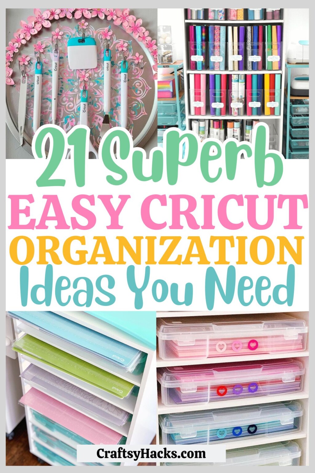 21 Clever Cricut Organization Ideas You Need to Try - Craftsy Hacks
