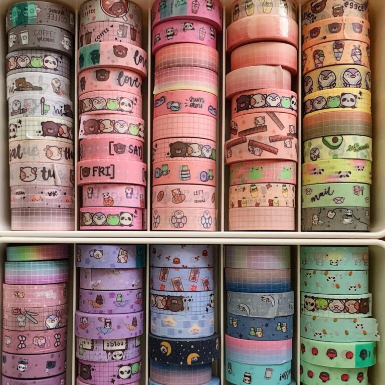 13 Creative Washi Tape Organizing Ideas - Craftsy Hacks
