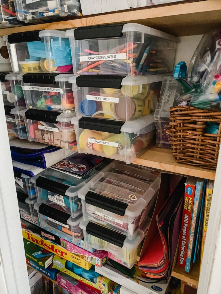 13 Genius Ways to Organize a Craft Closet - Craftsy Hacks