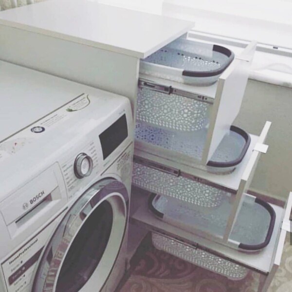 21 Genius Ways to Organize a Small Laundry Room - Craftsy Hacks
