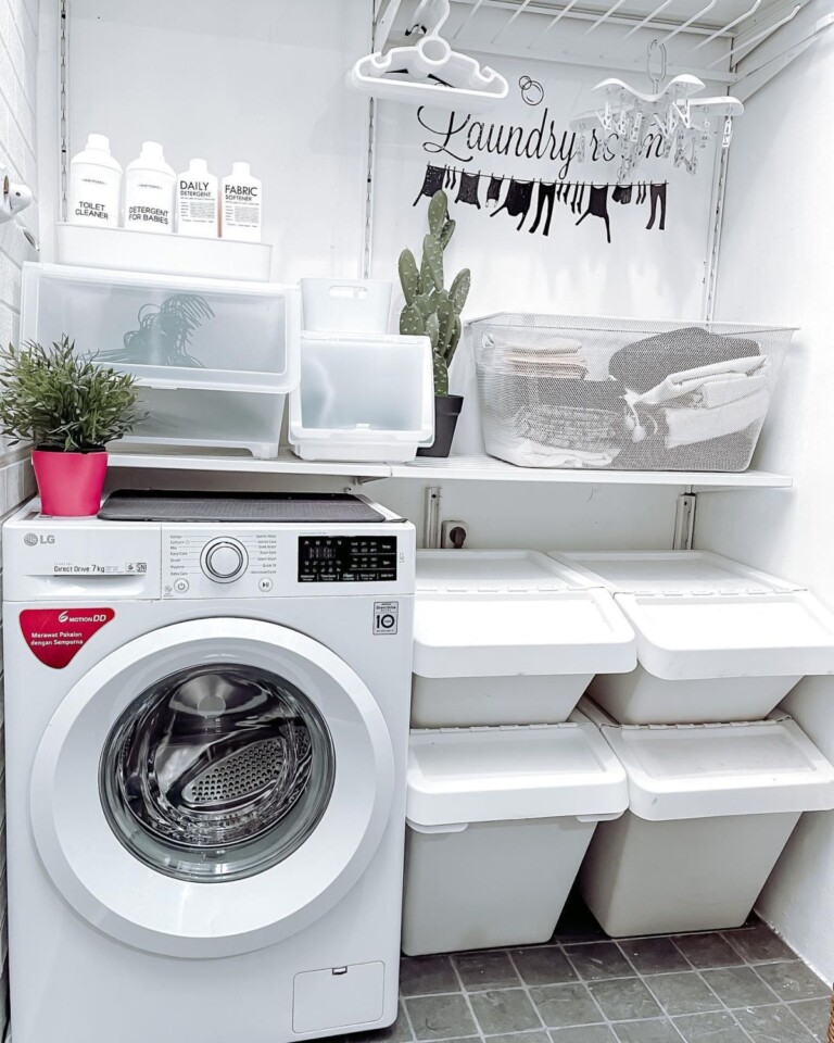 21 Genius Ways to Organize a Small Laundry Room - Craftsy Hacks