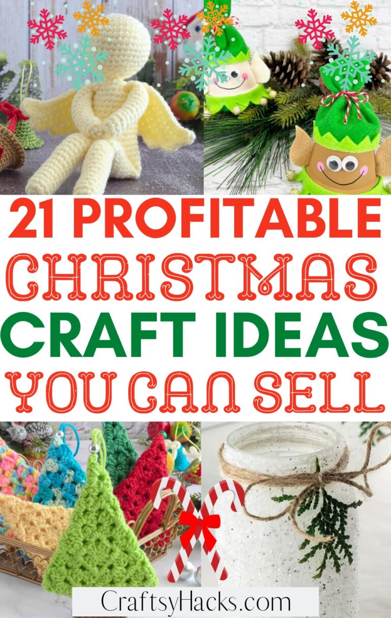 21 Festive Christmas Crafts That Sell Like Crazy - Craftsy Hacks