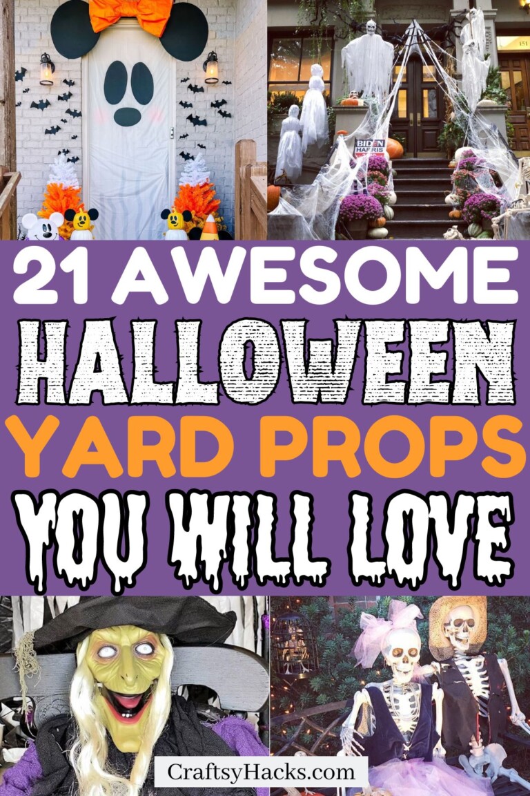 21 Halloween Yard Prop Ideas Your Yard Needs - Craftsy Hacks