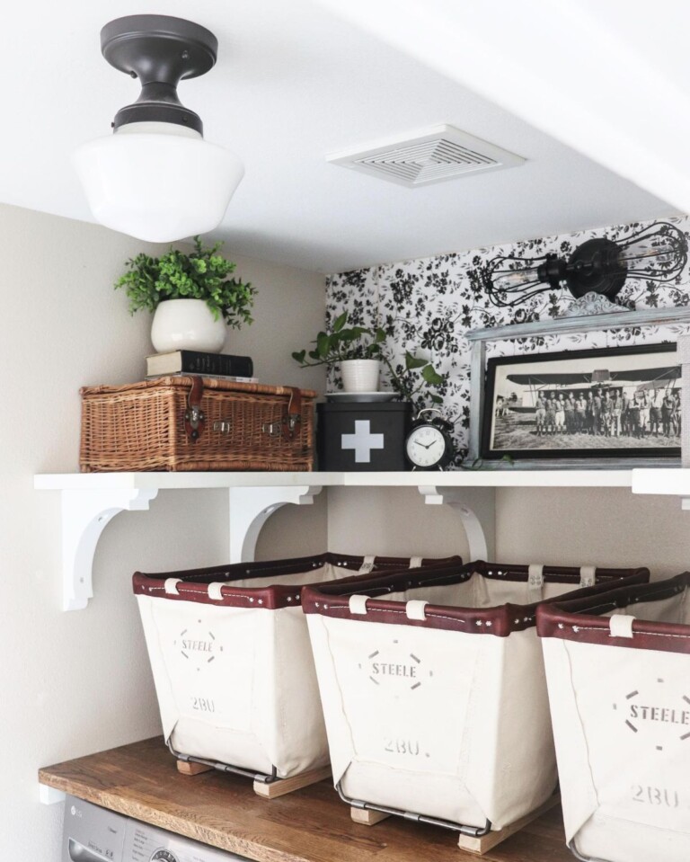 21 Genius Ways to Organize a Small Laundry Room - Craftsy Hacks