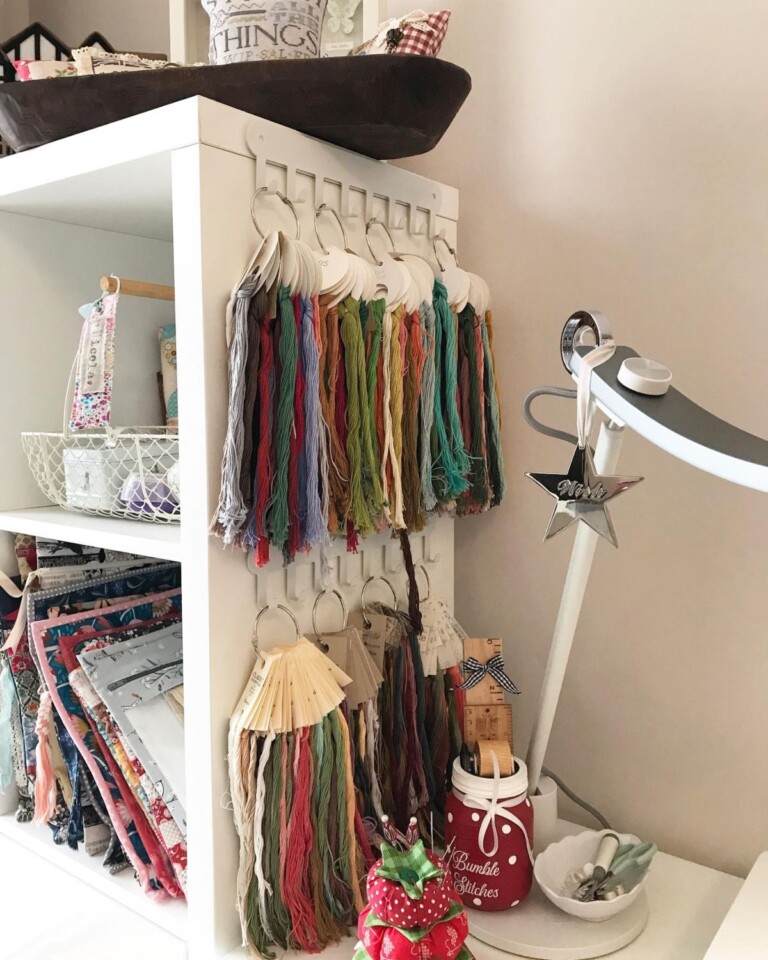 21 Small Craft Room Organization Ideas - Craftsy Hacks