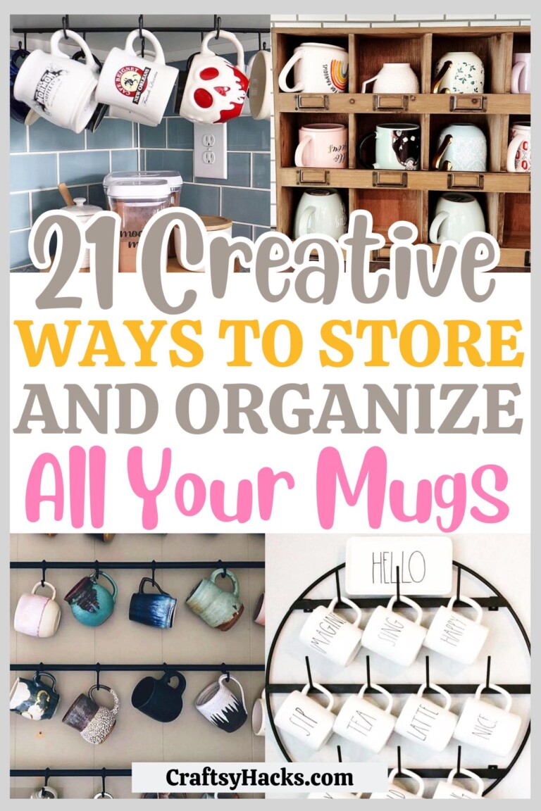 21 Genius Mug Organization Ideas - Craftsy Hacks
