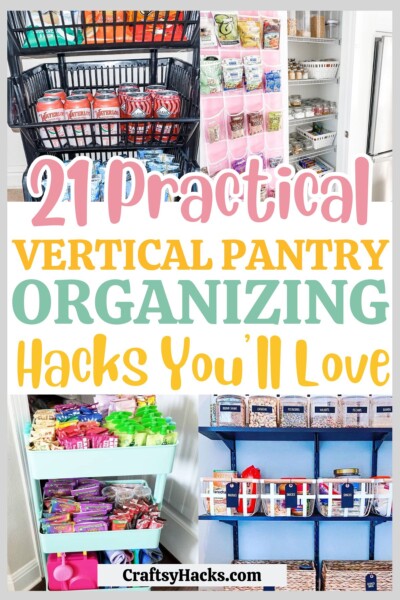 21 Vertical Pantry Organizing Hacks You Must See - Craftsy Hacks