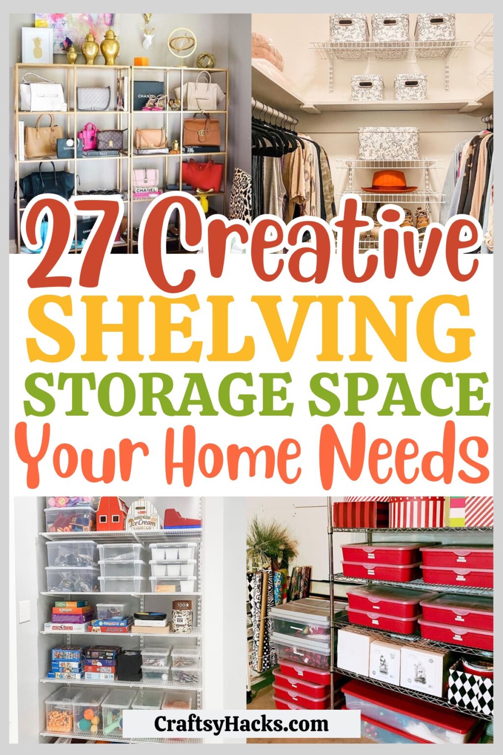 27 Fabulous Shelving Ideas to Increase Storage - Craftsy Hacks