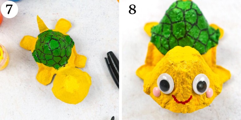 DIY Egg Carton Turtle - Craftsy Hacks