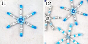 Pipe Cleaner Snowflakes - Craftsy Hacks